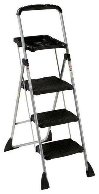 Cosco Collection Three Step Max Steel Work Platform - Ladders And Step ...