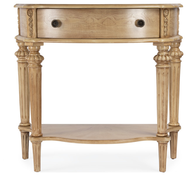 Halifax 1 Drawer 34" Wood Console Table - Traditional - Console Tables ...