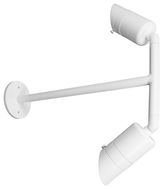 Endurance 2 Light Signage Lighting, Architectural White - Transitional ...