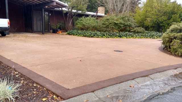 PerkTop pervious concrete driveways - San Francisco - by Pervious ...
