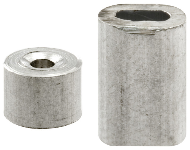1/16" Aluminum Ferrules and Stops, 2Pack - Nails Screws And Fasteners ...