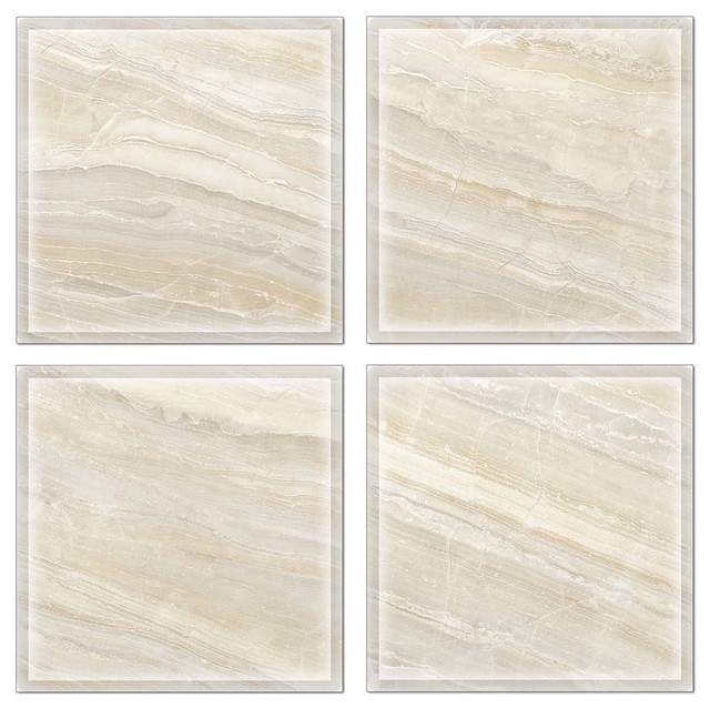 6"x6" Upscale Designs Crystal Glass Wall Tile, Set of 32, 6x6 ...