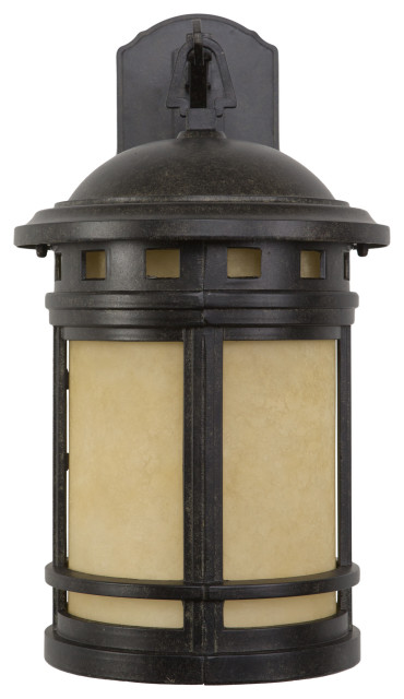 9.1 Fluorescent Exterior Sconce - Transitional - Outdoor Wall Lights ...