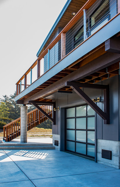 Pnw Contemporary Modern Island Beach House Contemporary Seattle