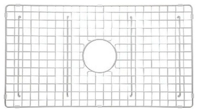 Rohl WSGUM3018WH Stainless Steel Wire Basin Rack for RSS3618 Kitchen ...