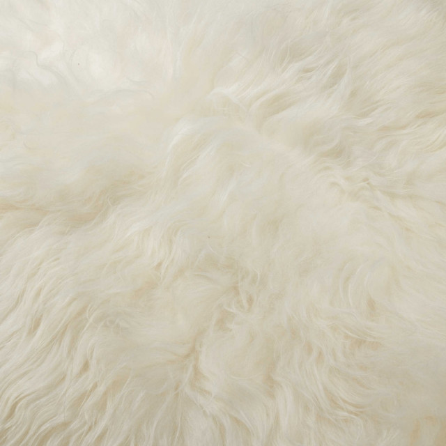 4' X 6' Long Haired Icelandic Sheepskin Area Rug - Contemporary - Area ...