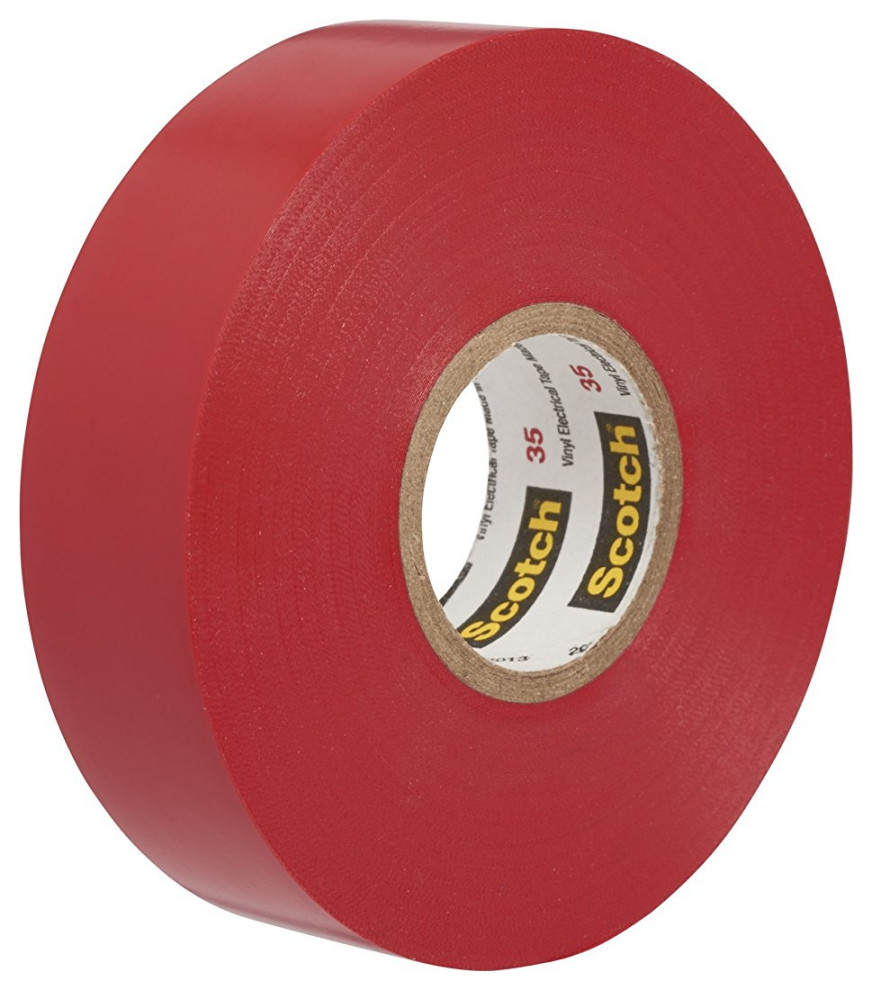Scotch 10810-DL-2W Professional Grade #35 Vinyl Electrical Tape, 3/4" x ...