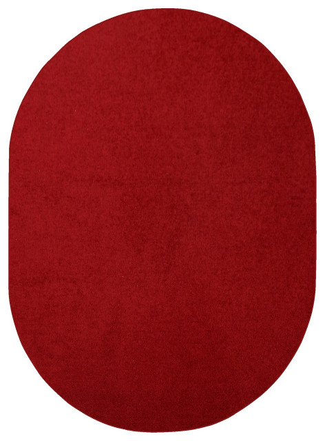 Modern Plush Solid - Pet and Kids Friendly Made in USA, Area Rug, 6' x ...