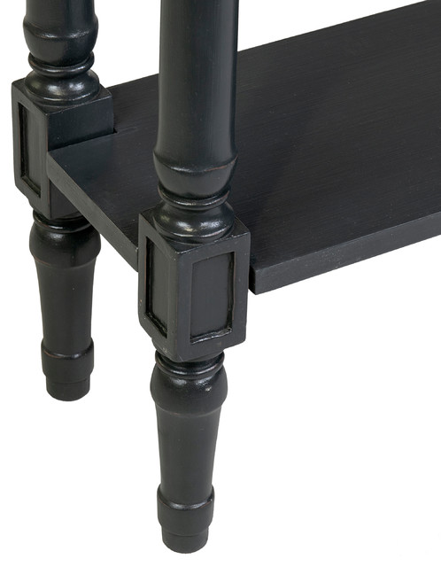 East at Main Black Marisol Console Table - Traditional - Console Tables ...