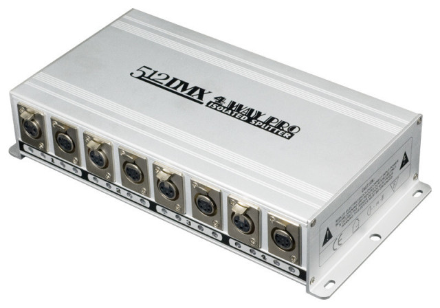 Jesco Lighting 4 Port DMX Splitter, White Finish - Traditional ...