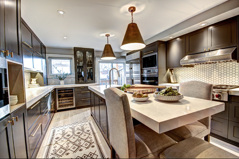 Downtown Townhouse - Modern - Kitchen - Toronto - by Jackie Di Cara Design