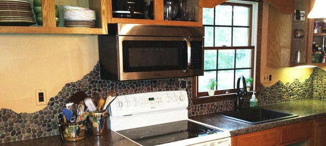 Colors Of Sahara Interlocking Pebble Tiles, 12"x12", Set of 10 ...