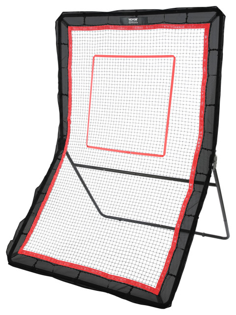 VEVOR 5x7ft Lacrosse Baseball Rebounder Softball Bounce Pinchback Net ...