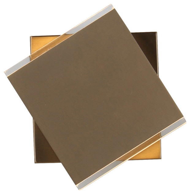 Task Wall Light In Brushed Gold - Contemporary - Wall Sconces - by ...