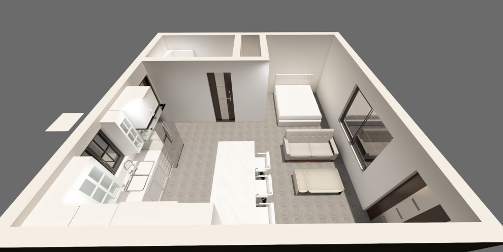 Garage Conversion Ideas (3D Rendering Design) - Los Angeles - by ...