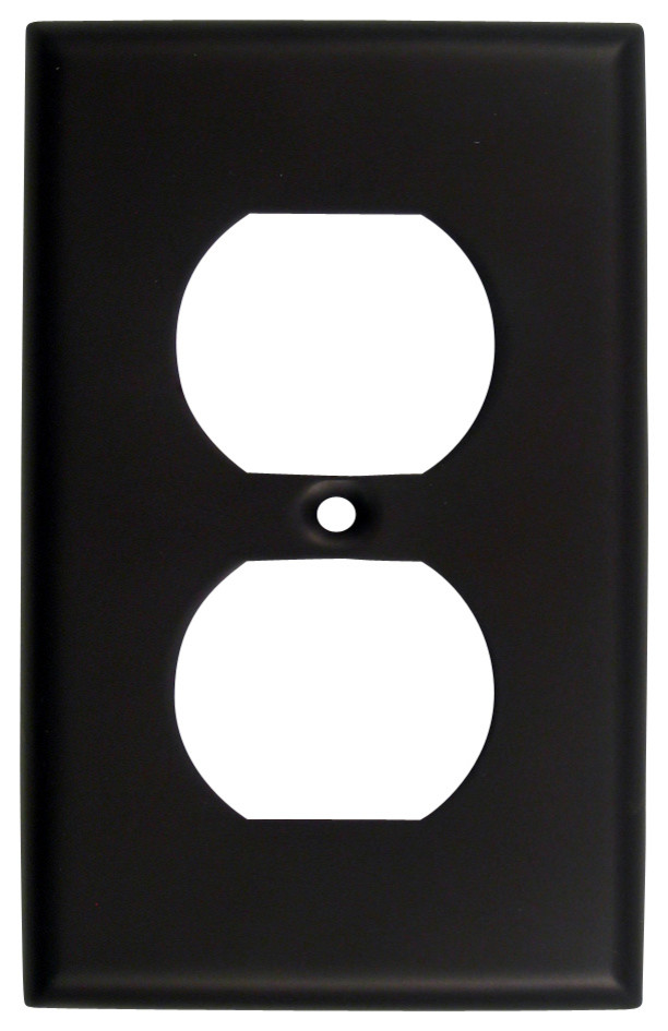 Single Receptacle Switch Plate - Traditional - Switch Plates And Outlet ...
