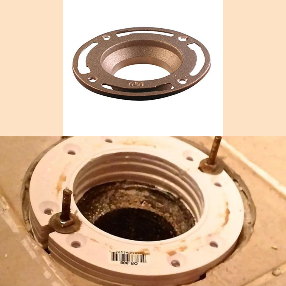 How to Replace a Cast Iron Toilet Flange in Concrete Simple Steps ...