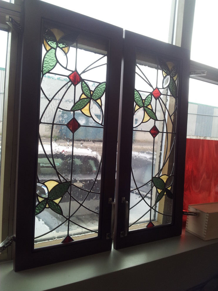Leaded Glass inserts and doors designed for Kitchens - Toronto - by ...