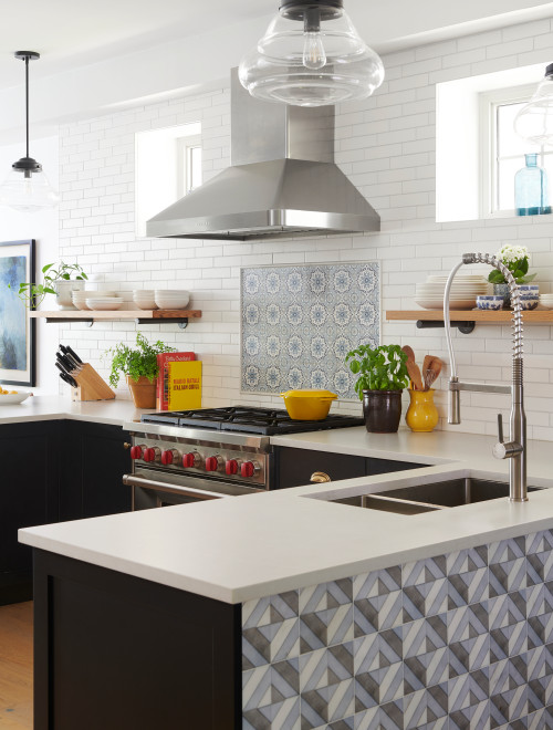 27+ Kitchen With Two Different Backsplashes ( Mix & Match )