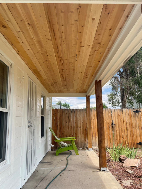 Denver - Siding, Gutters, Paint, Cedar Soffit/Posts - Modern - Exterior ...