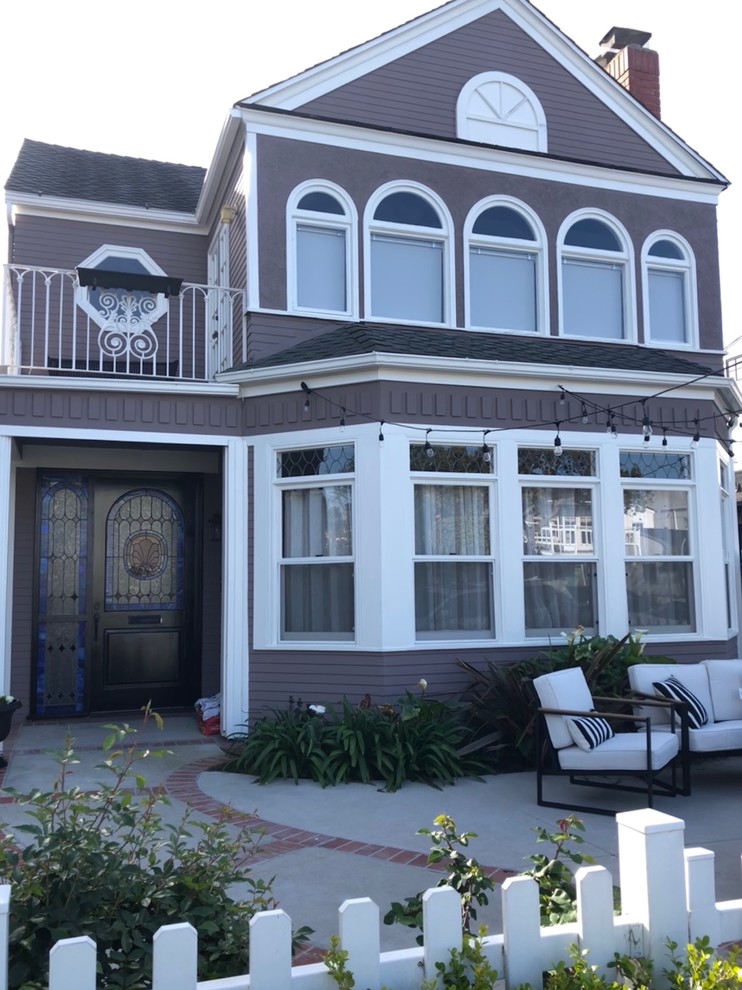help with front door color on mauve house | Houzz Forum