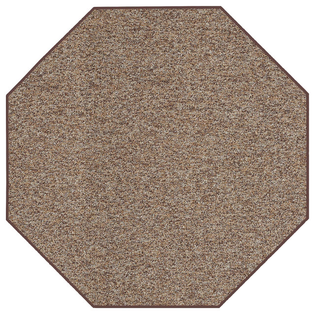 Outdoor Square Area Rug, Ivory Tan, Floor Rug for Patios/Garden, 5 ...