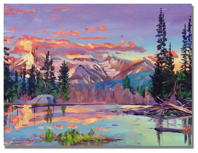 'Evening Serenity' Canvas Art by David Lloyd Glover, 18" x 24 ...