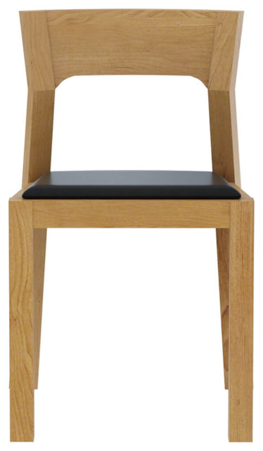 Montecito Teak Wood Modern Round Dining Chair - Rustic - Dining Chairs ...