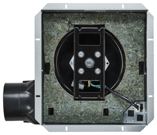 Dimmable 120 CFM Bath Fan WithLED Light and Humidity Sensor Ceiling ...