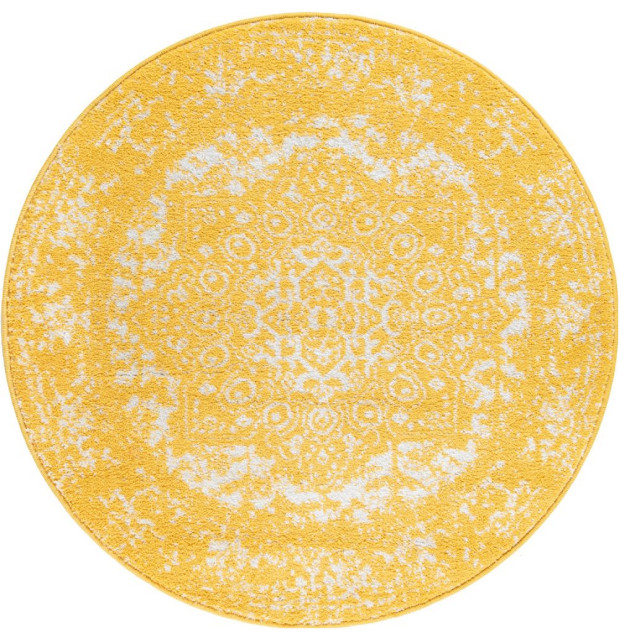 Traditional Adriana Area Rug, Round 5' - Contemporary - Area Rugs - by ...