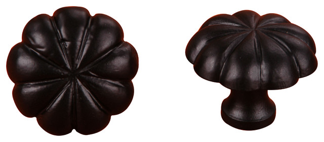 RK International, Melon Knob, 1 1/4" - Traditional - Cabinet And Drawer ...