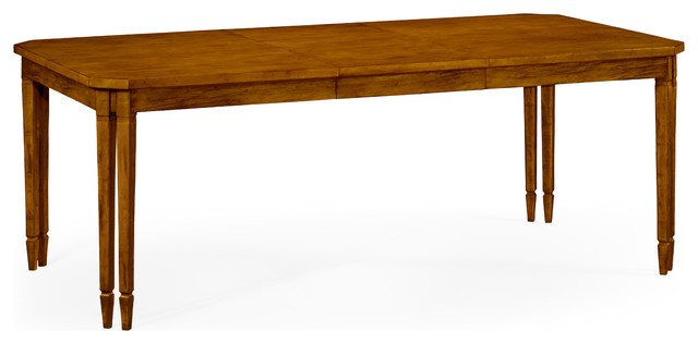 Rectangular Dining Table in Country Walnut - Transitional - Dining ...