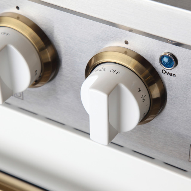 Professional 36" 5.2 cu. ft. Range Custom - Contemporary - Gas Ranges ...