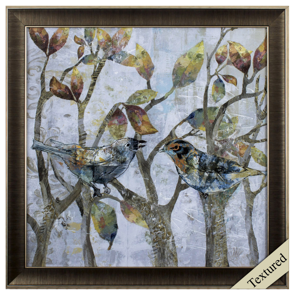Birds in Trees I Wall Art - Contemporary - Prints And Posters - by ...