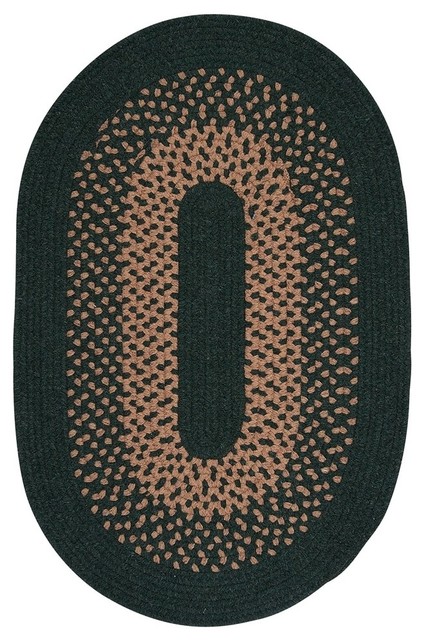 Madison Rug, Alpine Green, 2'x12' Oval, 2'x12' Oval - Contemporary ...