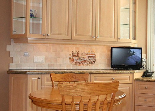 URGENT help needed! Where should the backsplash tiles end?