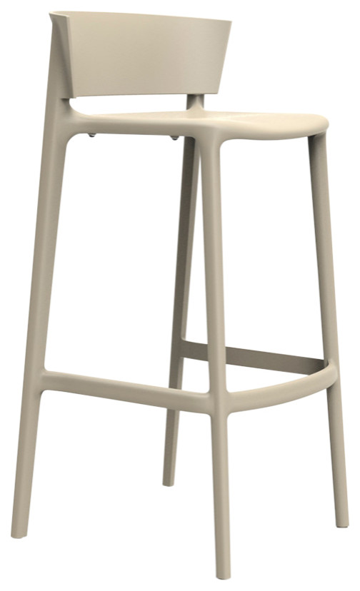Africa Bar Stool - Midcentury - Outdoor Bar Stools And Counter Stools ...
