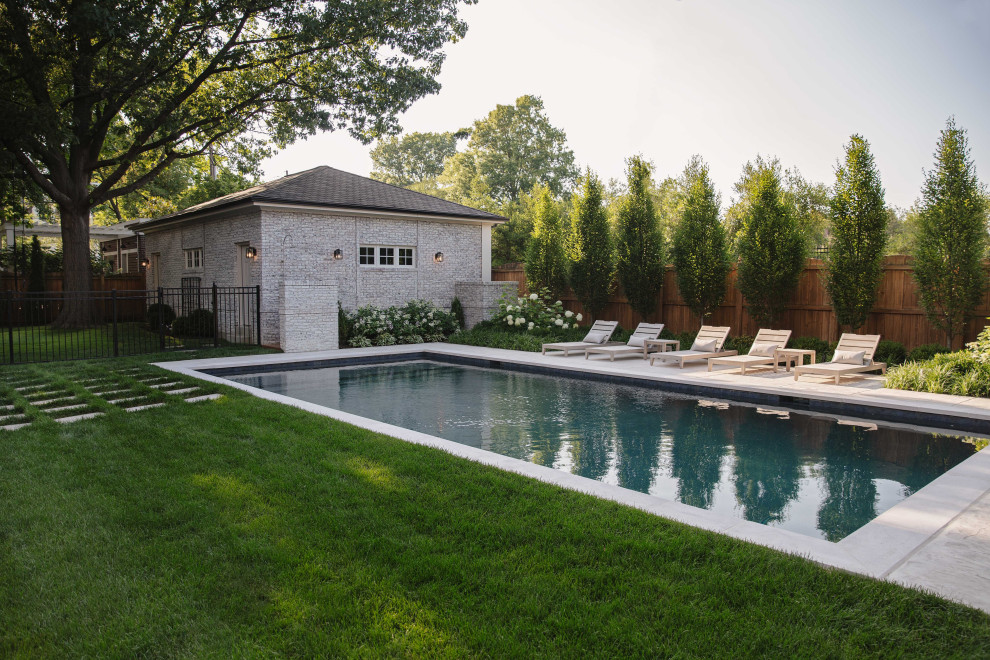 City Pool - Traditional - Pool - St Louis - by Bower Leet Design | Houzz