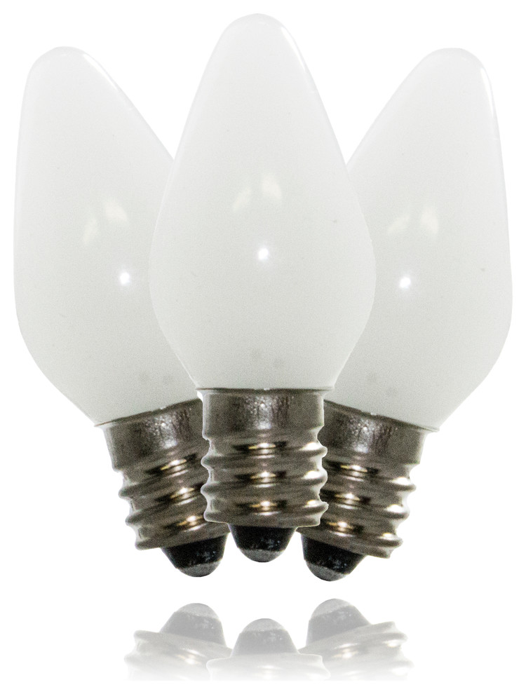 C7 Frosted Cool White LED Retrofit Bulb - Traditional - Led Bulbs - by ...