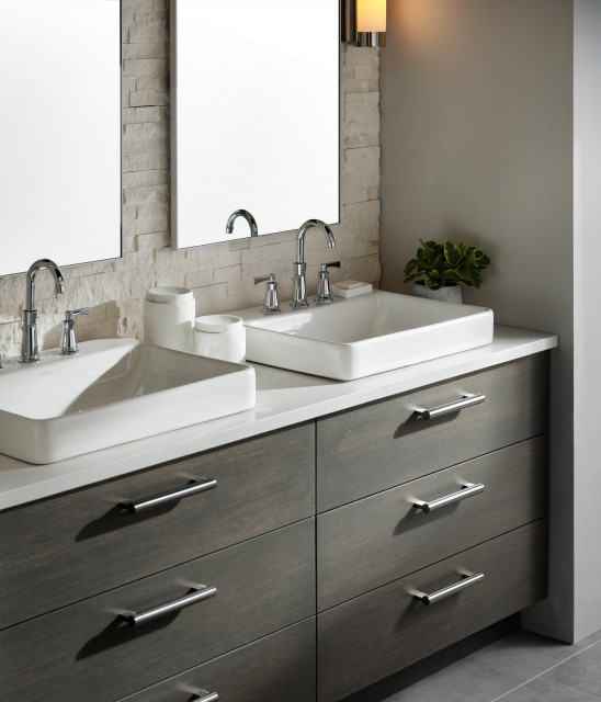 [Vanity] Rift Cut Oak, Mist - New York - by Massachusetts Design | Houzz AU