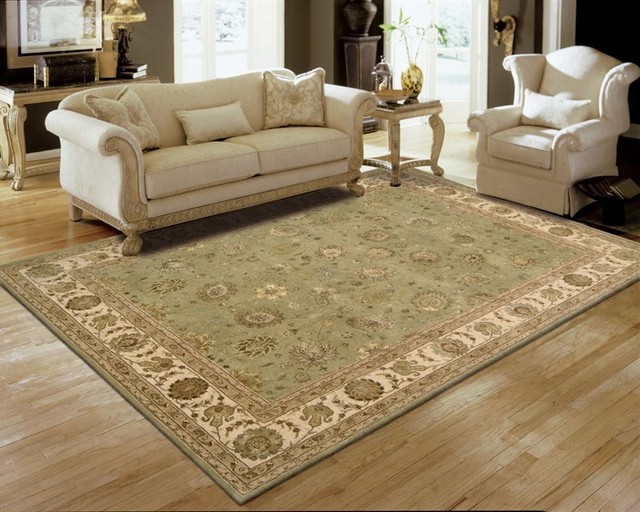 Nourison Nourison 3000 3105 Ivory Rug, 6' x 6' - Mediterranean - Area ...