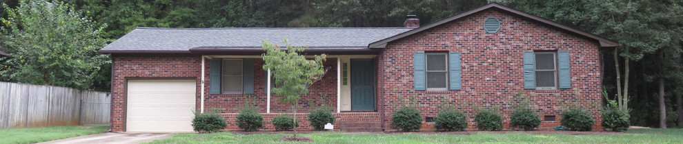 Need Exterior Color Ideas for Siding and Trim on Red Brick House