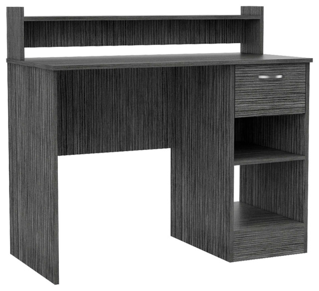 40" Brown Computer Desk - Transitional - Desks And Hutches - by ...