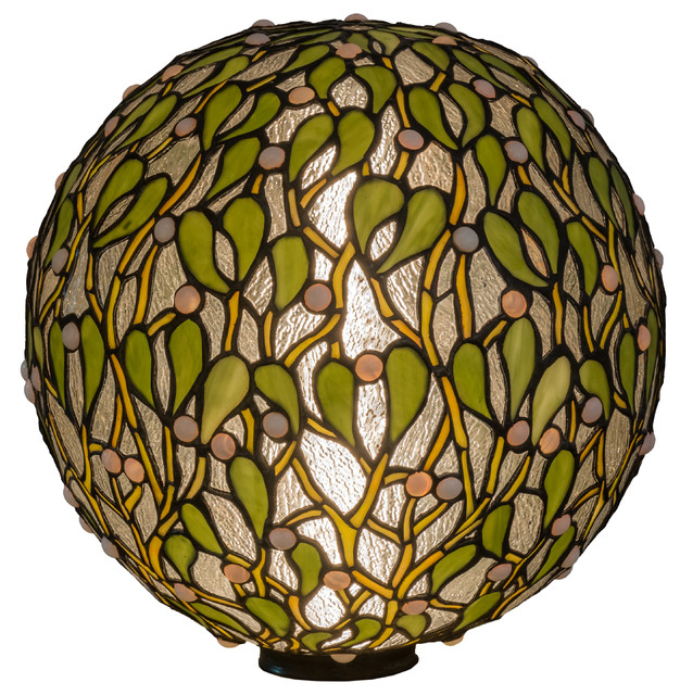 12 Wide Mistletoe Ball Shade - Victorian - Lamp Shades - by Meyda ...