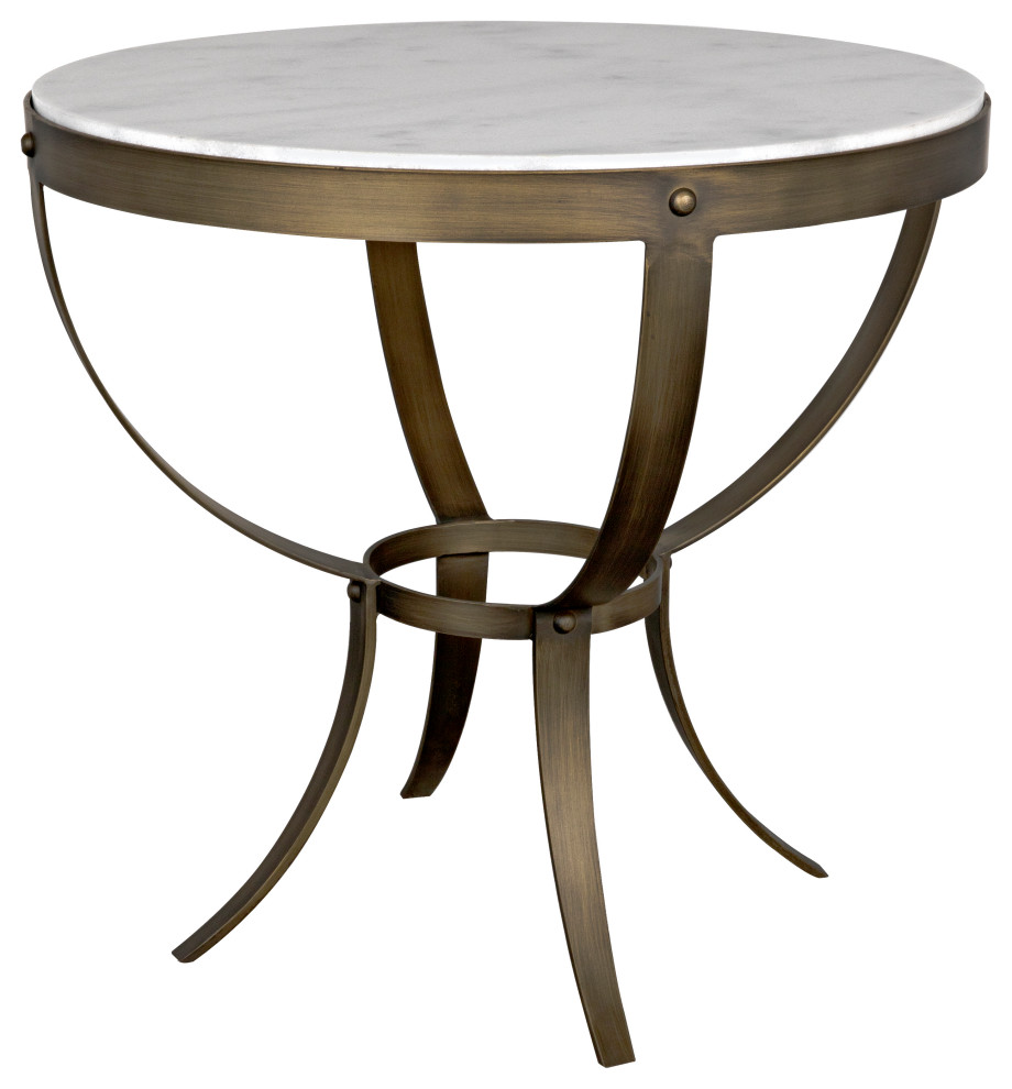 Byron Side Table - Transitional - Side Tables And End Tables - by Noir ...