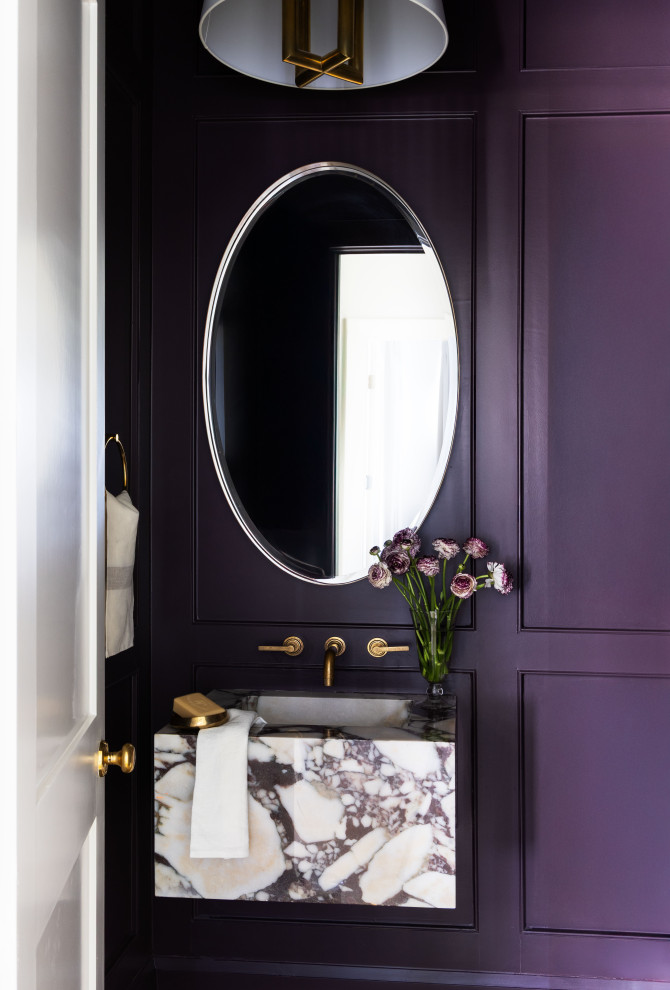 Victorian Traditional - Transitional - Powder Room - Houston - by ...