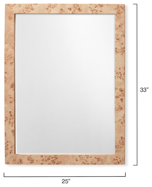 Chandler Rectangle Mirror - Transitional - Wall Mirrors - by Jamie ...