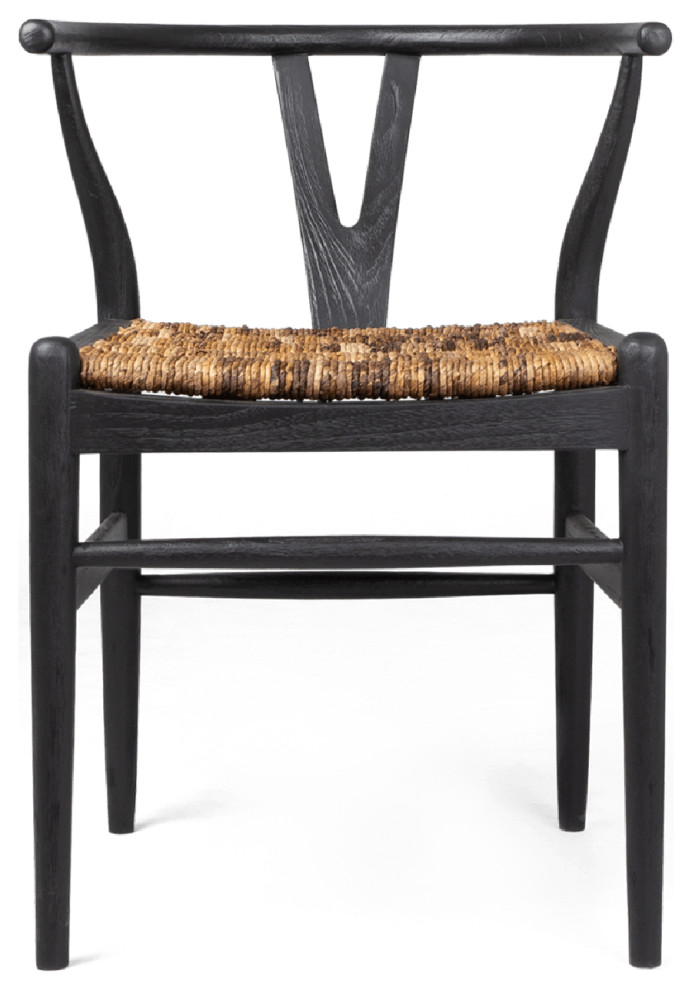 Woven Abaca Seat Chair, dBodhi Caterpillar - Midcentury - Dining Chairs ...
