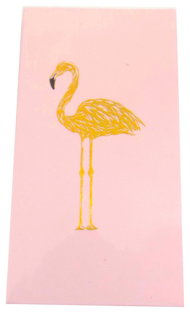 The Joy of Light Designer Matches Pink Flamingo Gold Foiled Matchbox ...