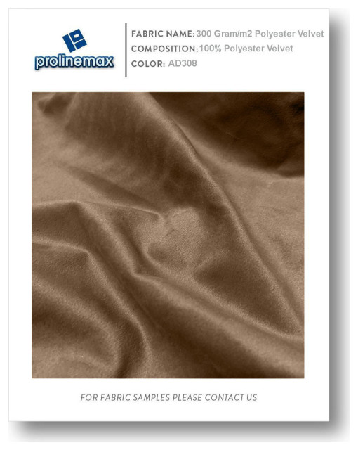 Contrast Pipe 8" FULL 75x54x8 Velvet Indoor Daybed Mattress COVER ONLY ...